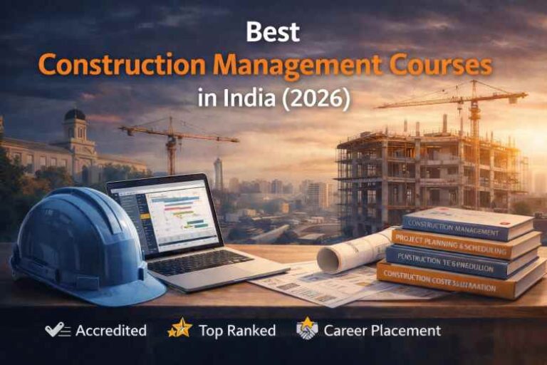 Best Construction Management Courses in India 2026