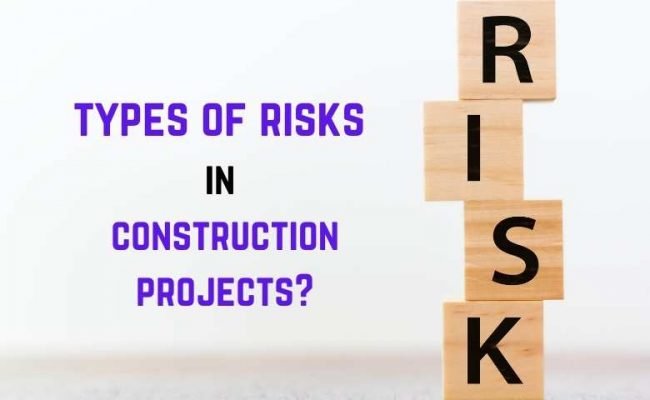 What are the various types of risks in construction projects?