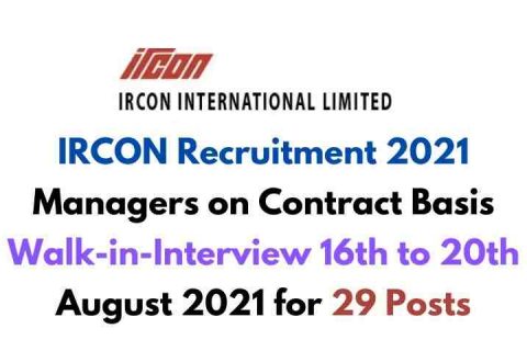 Walk in Interview 2021 - Civil Engineering and Construction Jobs