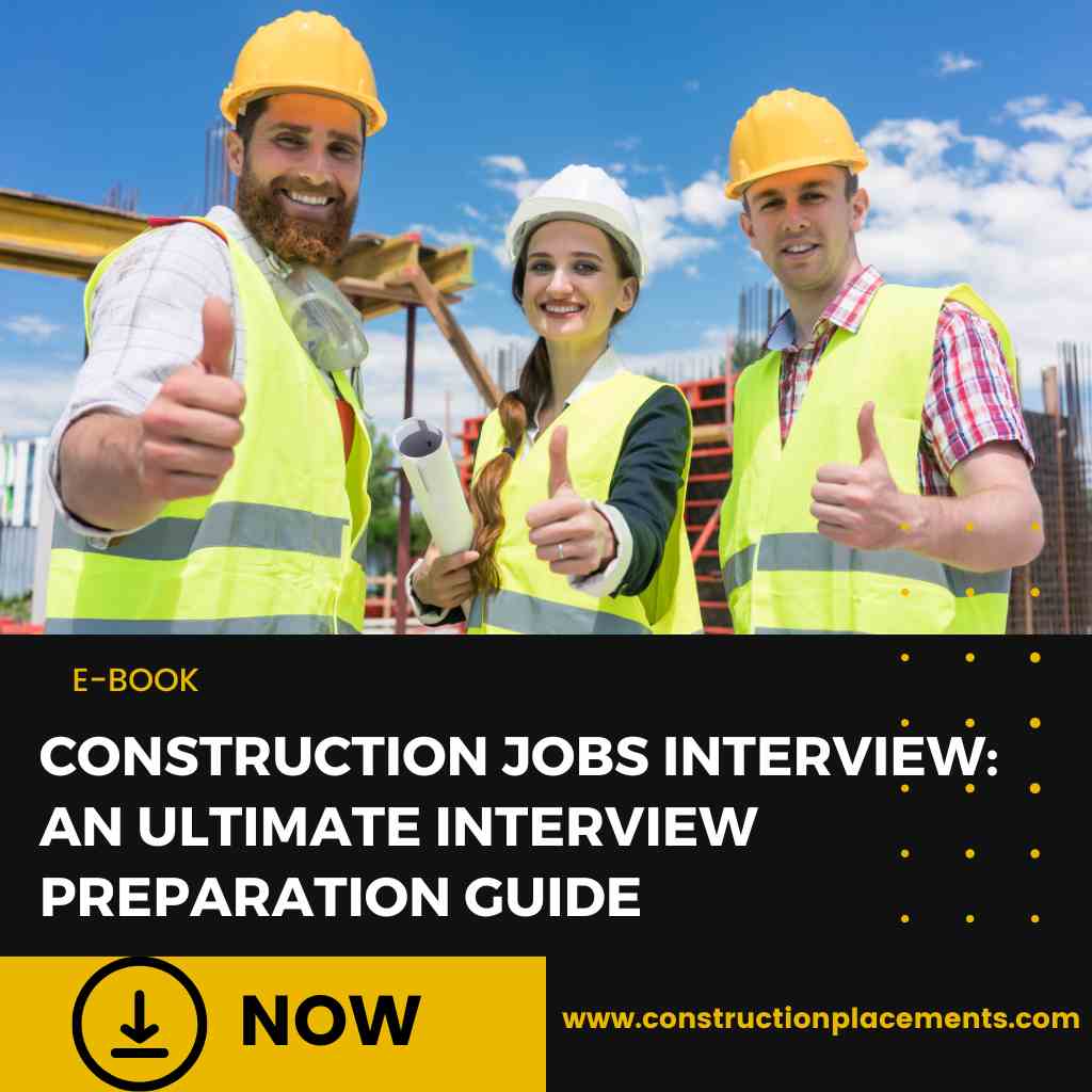 Construction jobs Interview: Interview Preparation Guide-ebook