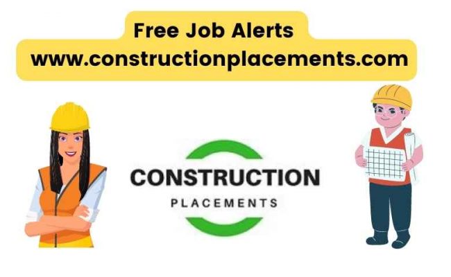 Free Job Alerts From Constructionplacements
