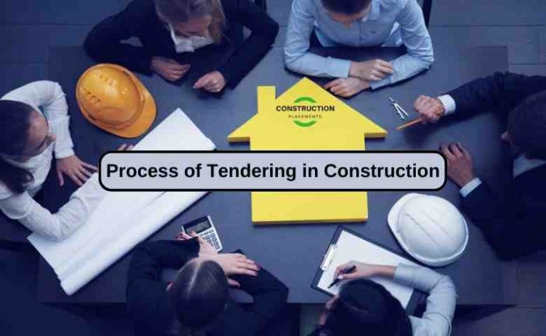 What is the process of tendering in construction? [Complete Guide]