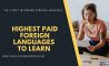 Highest Paid Foreign Languages To Learn In 2025