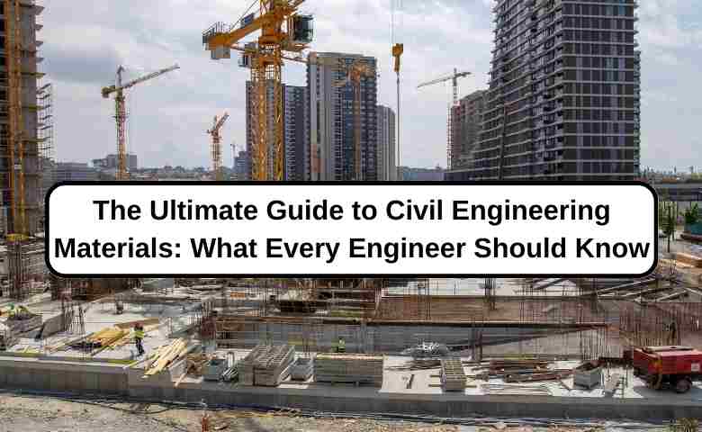 Civil Engineering Materials: A Comprehensive Guide