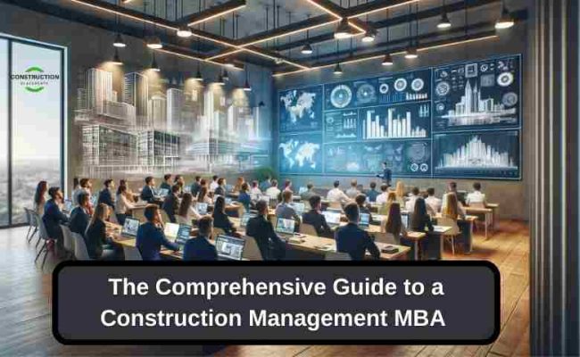 Construction Management MBA [2024 Comprehensive Guide]