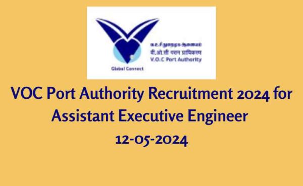 VOC Port Authority Recruitment VOC Port Authority Recruitment for Assistant Executive Engineer ...