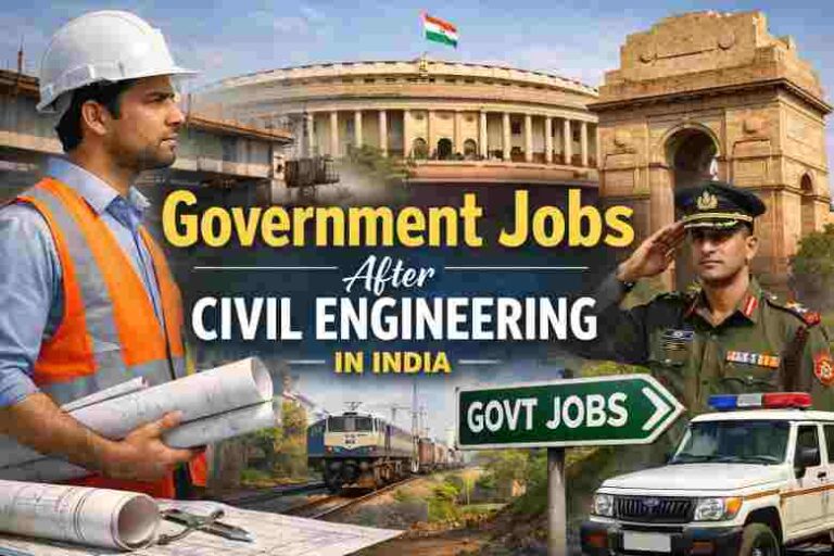 Government Jobs After Civil Engineering: A Complete Guide 2026