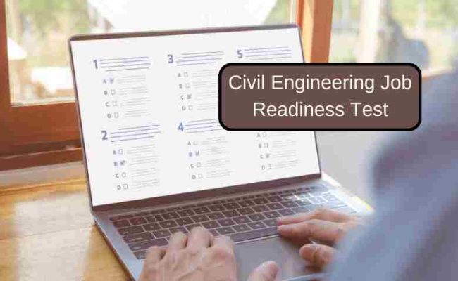 Assess Your Civil Engineering Job Readiness with Our MCQ Test