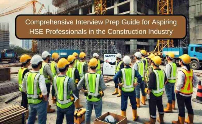 Comprehensive HSE Job Prep for Construction Graduates