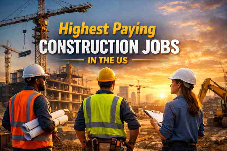 The Highest Paying Construction Jobs in US You Can Pursue 2026