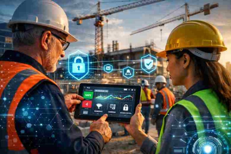 Enhancing Traditional Construction Safety Plans with Robust Cybersecurity