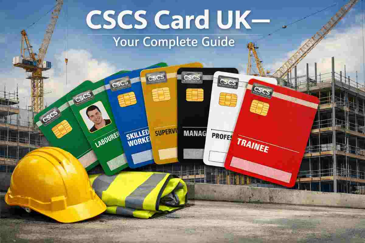 CSCS Card UK 2026: Types, Tests & How to Apply