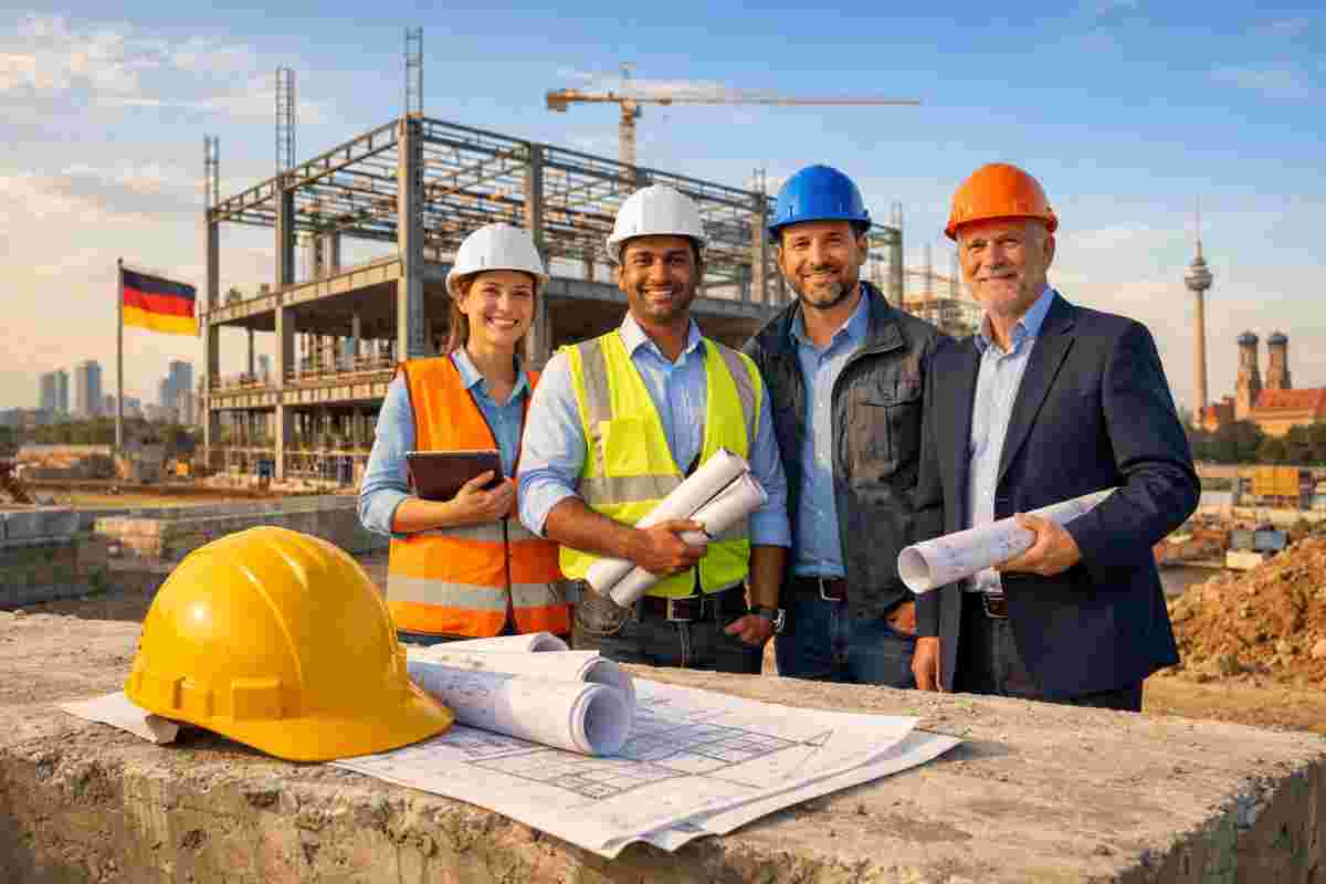 Construction Jobs in Germany for Foreign Engineers 2026