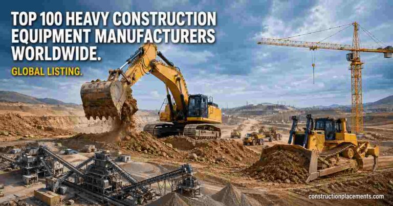 Top 100 Heavy Equipment Manufacturers Worldwide 2026