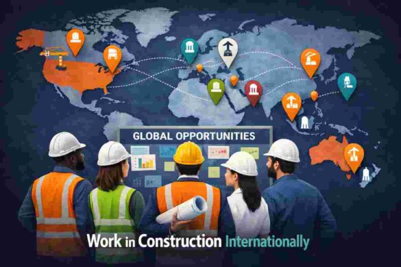Work in Construction Abroad: 10-Country Guide 2026