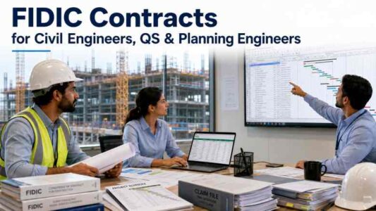 FIDIC Contracts for Civil Engineers, QS & Planners [2026]